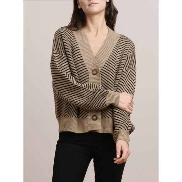 Splendid | Sweaters | New Splendid Kendall Striped Cardigan In ...
